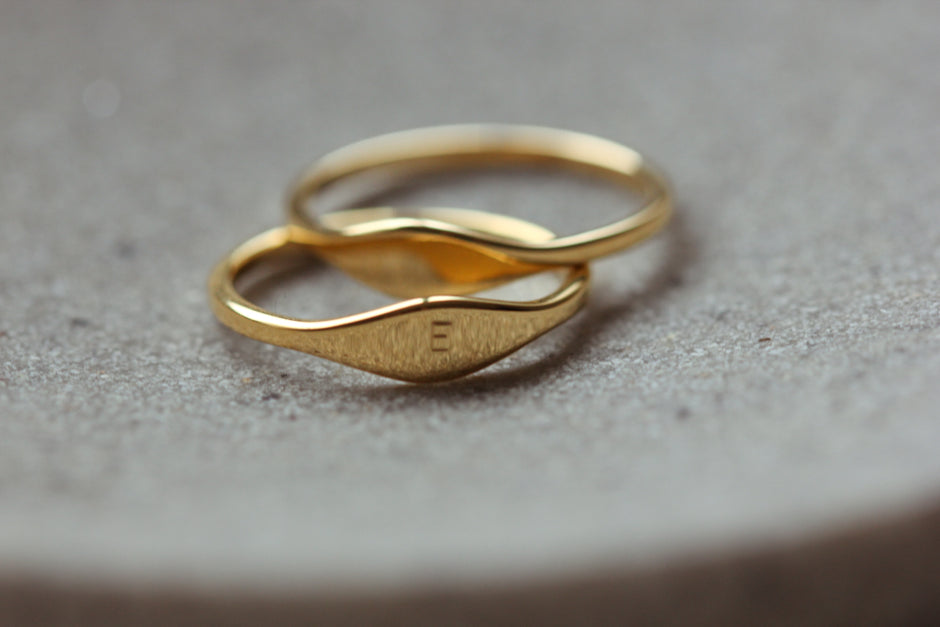 INITIALLED - Sentimental Handstamped Initial Jewellery Made to Last